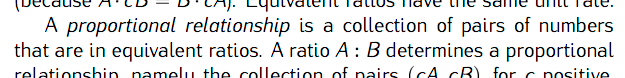 Ratios, ordered pairs versus points, proportional relationships, and ...
